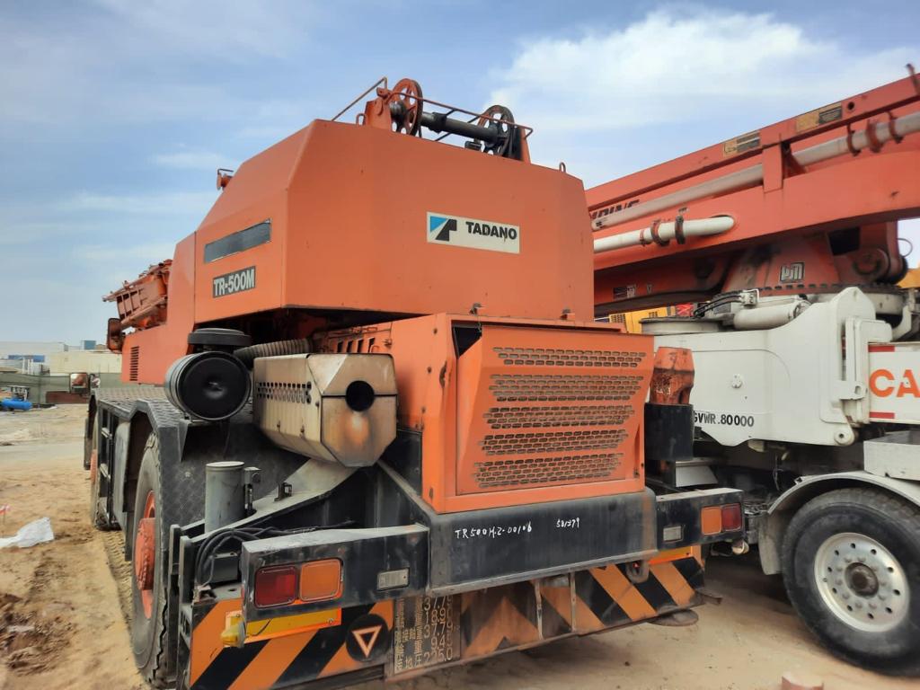 جرثقیل 50 تن تادانو Rough Terrain Cranes TADANO TR 500M - دوبرال صنعت